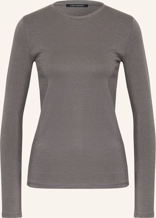 Luisa Cerano Luisa Cerano Longsleeve Mit Glitzergarn grau