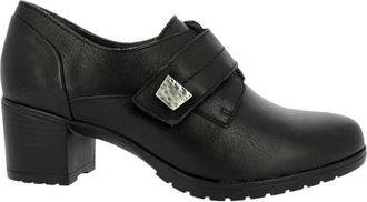 Doctor Cutillas 85225 Chaussures à talon auto-adhérentes pour femme, Noir, 38 EU