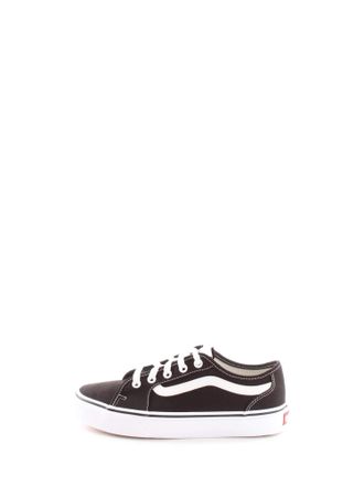 Vans Filmore Decon, Damen Sneaker, Schwarz ((Canvas) Black/True White 1wx)