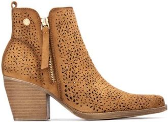 Xti Bottes de cowboy Femme Camel - Chaussures confortables et polyvalentes - Mode d&eacute;contract&eacute;e - Mod&egrave;le 14503701 (Taille36)
