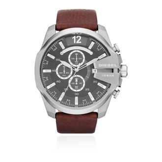 Diesel Mega Chief Uhr - - Accessories - Herren - Grau - ONE SIZE