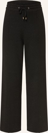 Sandro Sandro Strickhose Mit Schmucksteinen schwarz