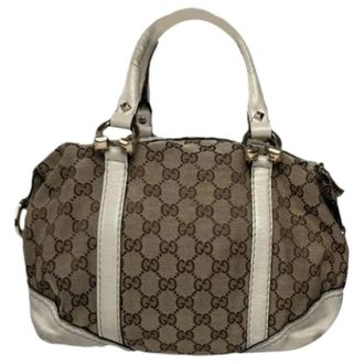 Gucci Sac &agrave; main vintage Pre-owned - Femme - Pre-owned - Beige - Taille: ONE Size