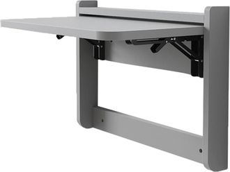 Generic An Der Wand Montierter Klapptisch, Robuster Esstisch Mit Aufbewahrung Aus Massivem Holz, Ultraschmale Schwimmende Werkbank, 150 Kg Tragf&auml;higkeit for D