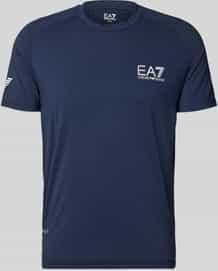 Emporio Armani T-Shirt mit Label-Print