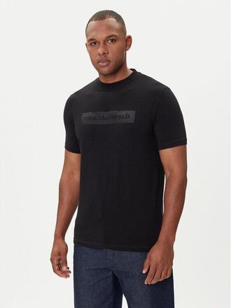 Karl Lagerfeld T-Shirt 755035 554221 Schwarz Regular Fit