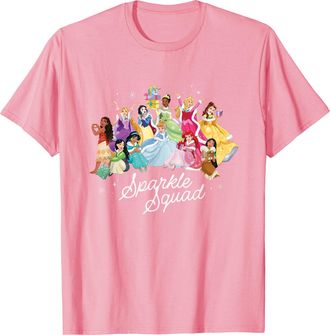 Disney Princess Sparkle Squad Christmas Gifts Winter Holiday T-Shirt