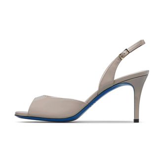 Loriblu Femme, Chaussures, Beige, Taille: 37 EU Sandales en Cuir Verni