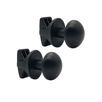 Lh by la Halle Paar Handtuchw&auml;rmer - Handtuchhalter, Kunststoff (ABS), Metall, direkt am Heizk&ouml;rper befestigt (matt)