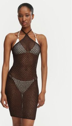 Guess Strandkleid E6GK05 Z5402 Dunkelbraun Regular Fit
