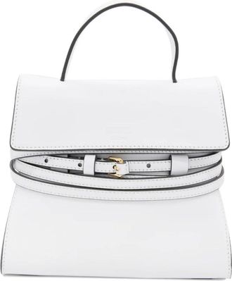 Moschino Femme, Sacs, Blanc, Taille: ONE Size Tie Me Borsa Piccola