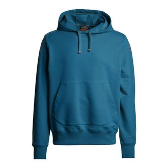 Parajumpers Homme, Sweatshirts et sweats à capuche, Bleu, Taille: S Everest Hooded Fleece