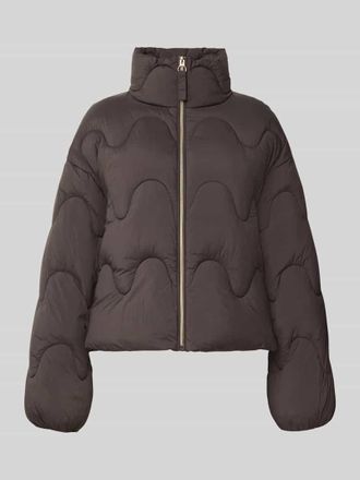 Jake*s Casual Loose Fit Steppjacke mit Stehkragen