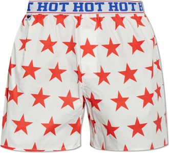 Carne Bollente Homme, Sous-v&ecirc;tements, Multicolore, Taille: XL Boxer en coton avec imprim&eacute;