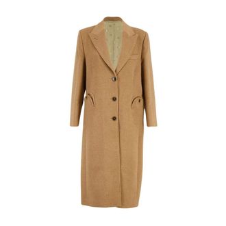 Blaz&eacute; Milano Mylius Kamelhaarmantel Oversized - - Coats - Damen - Braun - L