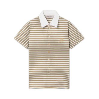 Golden Goose Journey Slim Polo - - Tops - Damen - Beige - XS