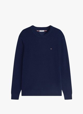Tommy Hilfiger Pull c&ocirc;tel&eacute; en coton