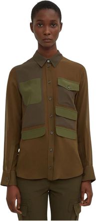 Altuzarra Damen, Blusen & Hemden, Grün, SGröße