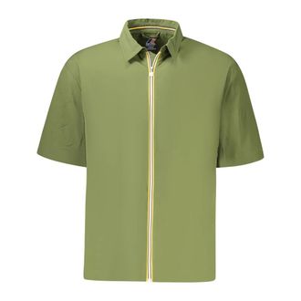 K-Way Homme, Chemises, Vert, Taille: L Veste &agrave; Manches Courtes Liconcy