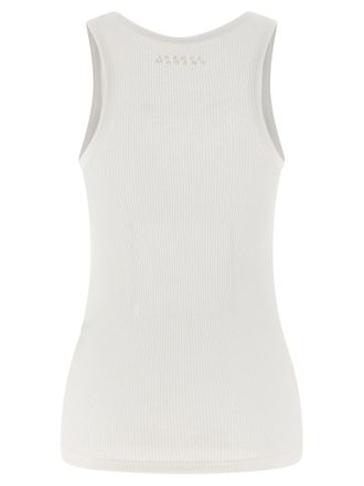Isabel Marant Womens White Cotton Tank Tops