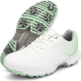 Generic Chaussures De Golf pour Dames avec Crampons Professionnelles, Imperméables, Idéales pour Le Golf Quotidien Et La Marche, Chaussures De Sport pour Golf