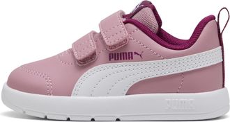 Puma Baskets Courtflex V3 B&eacute;b&eacute;, Chaussures, Rose, 22