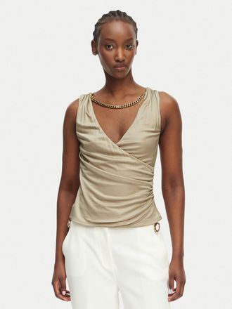 Guess Top G6GP11 K3617 Beige Slim Fit