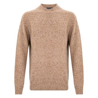 Daniele Fiesoli Homme, Pulls, Brun, Taille: M Pull à Col Montant