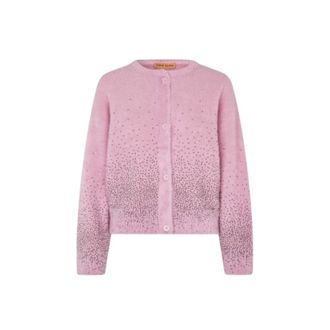 Stine Goya Femme, Pulls, Rose, Taille: 40 FR Cardigan à col rond