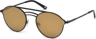 Web Eyewear unisex, Accessoires, Noir, Taille: ONE Size Lunettes de soleil &agrave; monture en m&eacute;tal