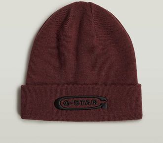G-Star Originals Artwork Long Beanie - Rot - Herren
