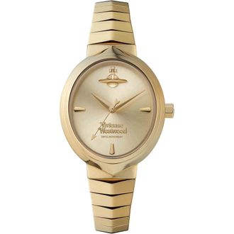 Vivienne Westwood Uhr - Quarzuhr Armour Watch - Gr. unisize - in Gold - f&uuml;r Damen