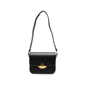 Sessun Gold-tone Hardware Shoulder Bag