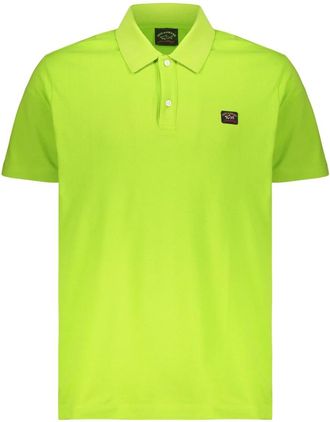 Paul & Shark Homme, Tops, Vert, Taille: S Polo &agrave; manches courtes