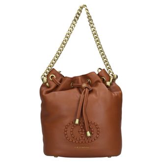 La Carrie Gewebte Logo Ginger Leder Tasche - - Bags - Damen - Braun - ONE SIZE