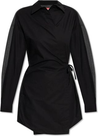 Diesel Femme, Robes, Noir, Taille: 38 FR D-Elphi-Den Dress