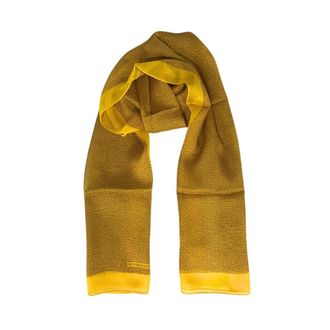 Borbonese Femme, Accessoires, Jaune, Taille: ONE Size &Eacute;tole en soie