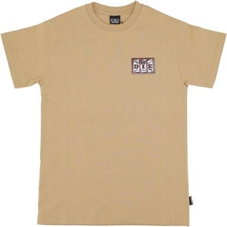 PROPAGANDA Addict Camel Tee Kurzarm T-Shirt - - Tops - Herren - Braun - XL