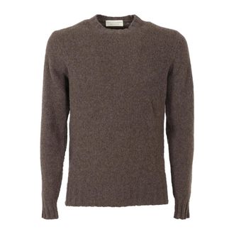 FILIPPO DE LAURENTIIS Gcollo Ecocashmere Garzato - - Knitwear - Herren - Braun - L