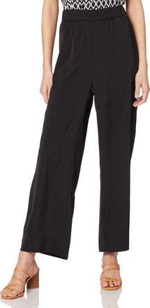 Only Carmakoma Damen CARGISELAS HW Wide Pant Hose, Schwarz, L-50/52