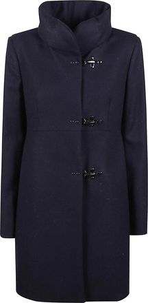 Fay Manteau Au Genou - Bleu