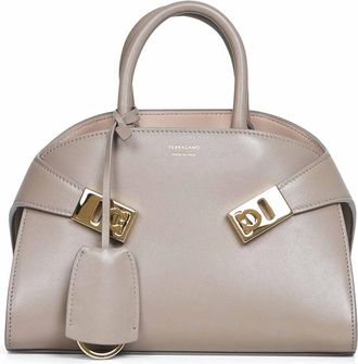 Ferragamo Femme, Sacs, Rose, Taille: ONE Size Hug Mini Bag