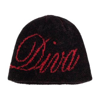 Carne Bollente Bonnet avec inscription d&eacute;corative - unisex - Accessoires - Noir - Taille: ONE Size