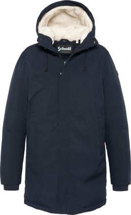 Schott NYC Herren Eljin-Navy-XXL Parka, blau