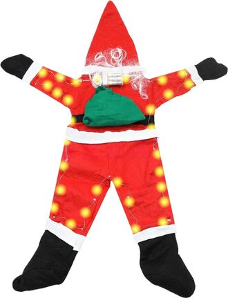 Generic Weihnachtsmann-Kletterer - 350 G H&auml;ngende Weihnachtsdekoration, Kletternder Weihnachtsmann F&uuml;r Drinnen Und Drau&szlig;en, Saisonale Festliche Wand-Dach-Deko