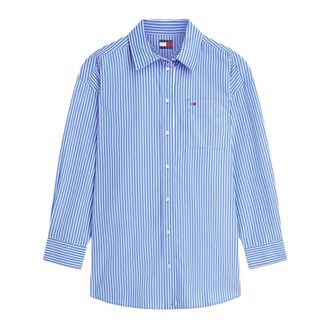 Tommy Jeans Damen, Blusen & Hemden, Blau, 2XSGr&ouml;&szlig;e