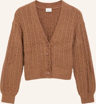 s.Oliver S.Oliver Strickjacke braun