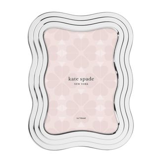 Kate Spade New York Kate Spade New York Silver South Street Bilderrahmen, gewellt, 12,7 x 17,8 cm, 0,5 kg