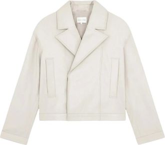 Loulou Studio Femme, Vestes, Gris, Taille: 38 FR Veste Kaipan