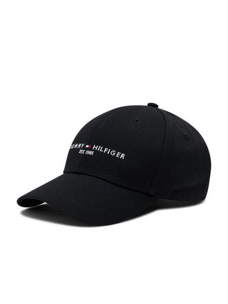 Tommy Hilfiger Cap Th Established Cap AM0AM07352 Schwarz